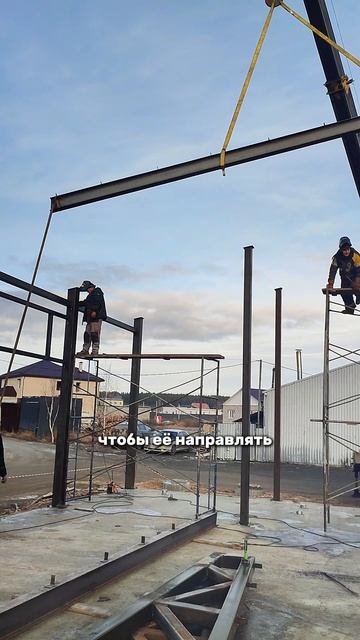 Автосервис СТО из сэндвич-панелей 25х16. Часть 51.