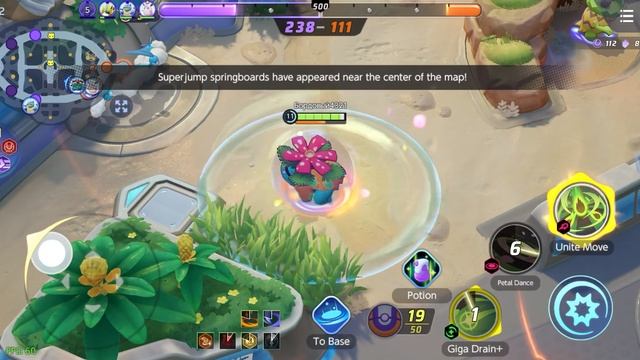 Pokémon UNITE за Венузавра.