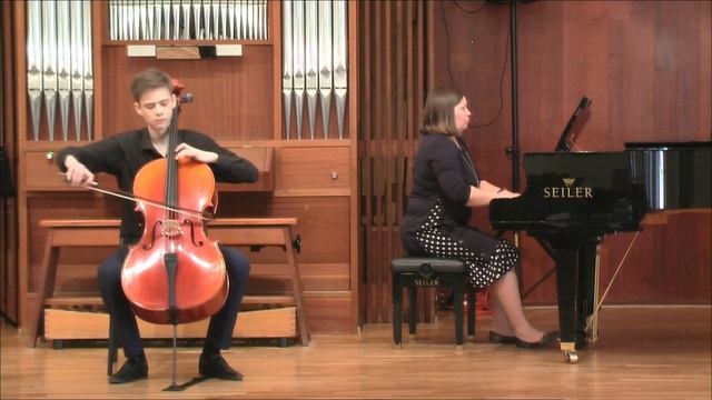 Игорь Коновальчик (виолончель)- Александр Глазунов "Песня Менестреля"