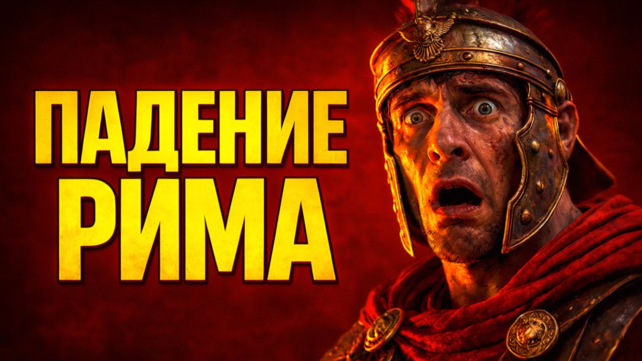 ПАДЕНИЕ РИМСКОЙ ИМПЕРИИ: Почему рухнула величайшая держава | Лекция для сна