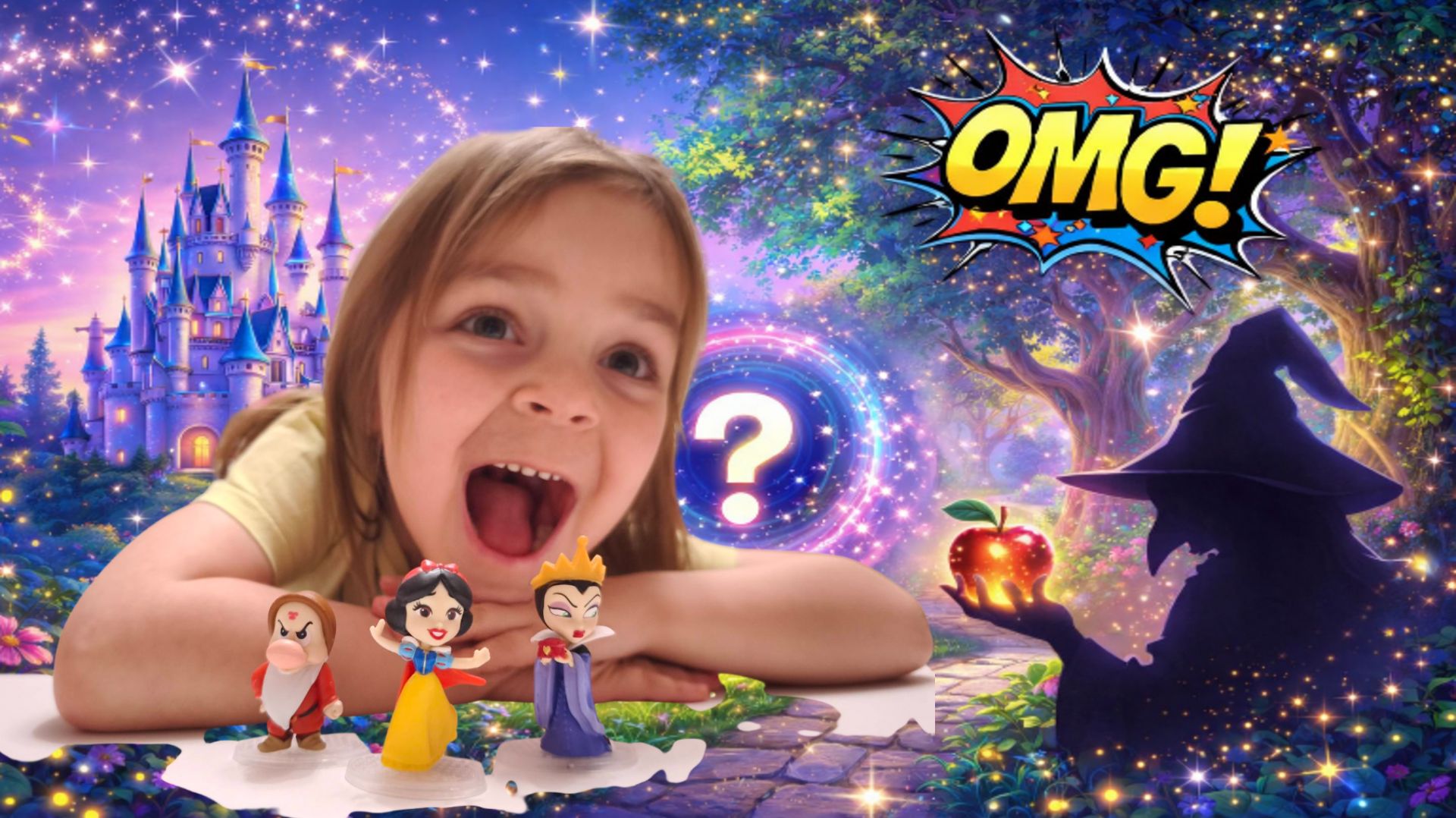 ЧТО СЛУЧИЛОСЬ С БЕЛОСНЕЖКОЙ Распаковка 7 гномов с Пинки Бумс и Лия Бум