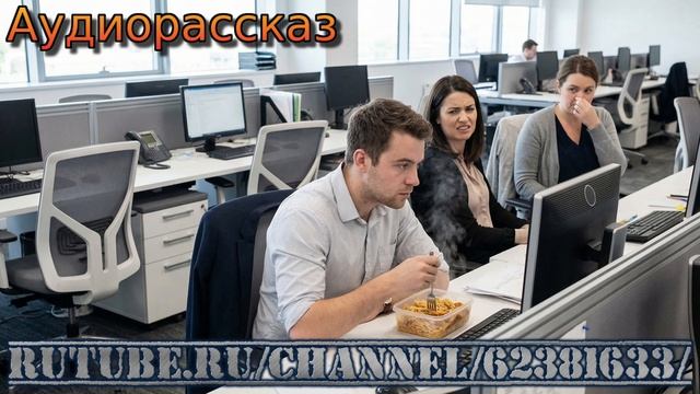 Истории из жизни. Коллега превратил офис в столовую. Аудио рассказы