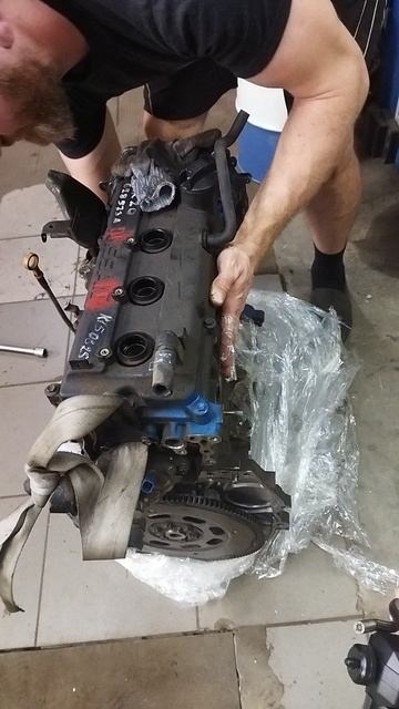 Заказал контактный двигатель на авито на Ниссан х трейл qr20de .