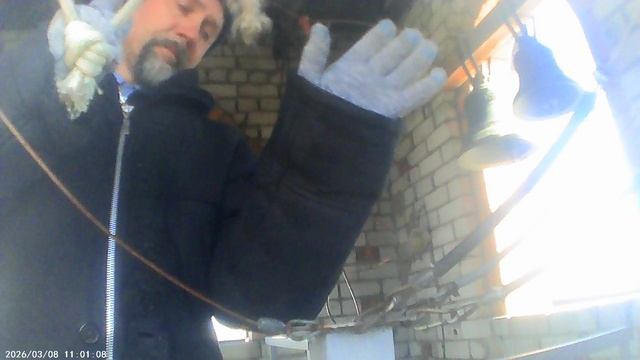 Колокольный трезвон по окончании Божественной Литургии 8 марта 2026