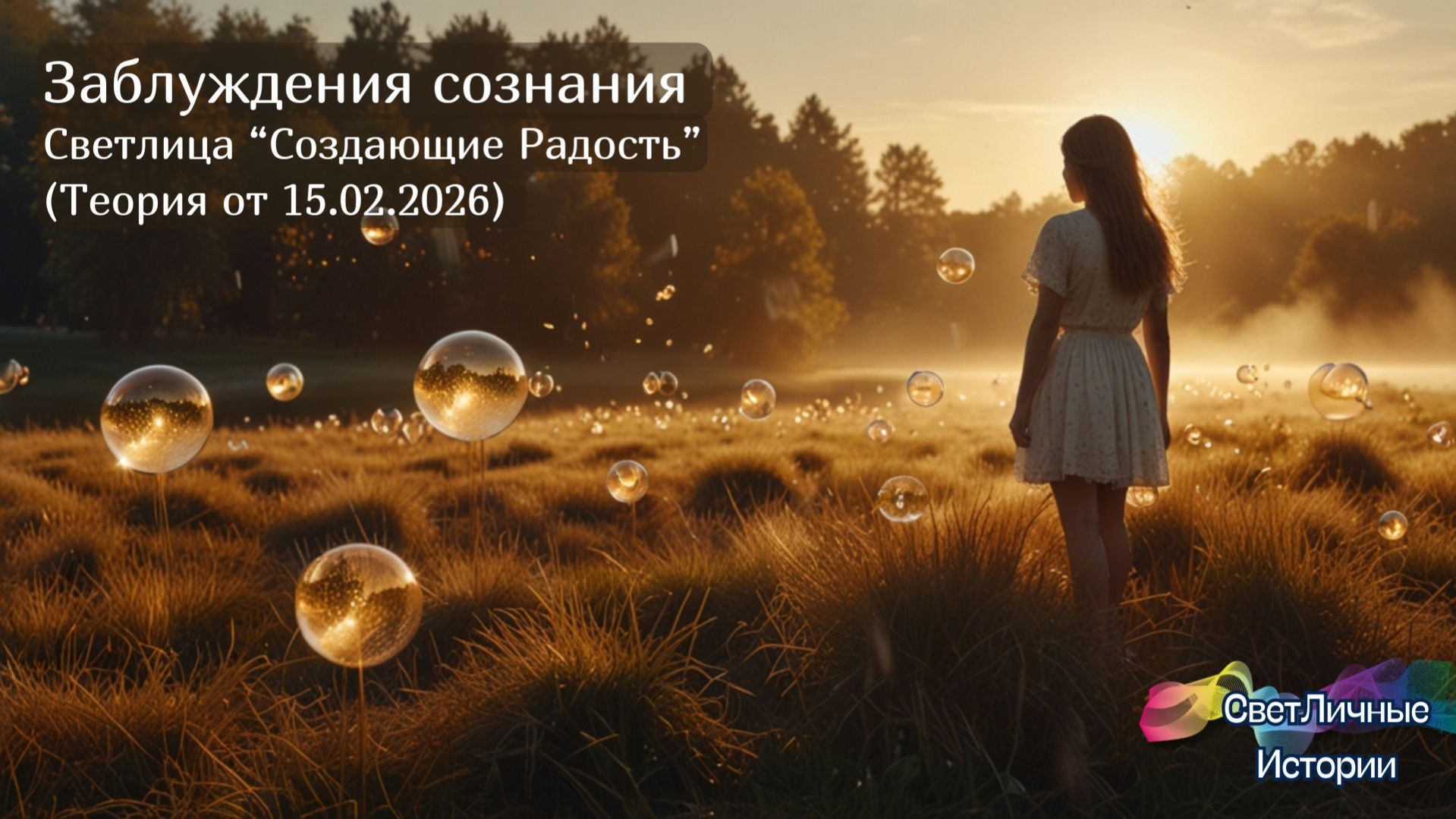 Заблуждения сознания. Светлица "Созидающие радость". Теория от 15.02.2026
