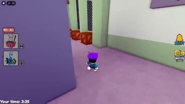 Побег из тюрьмы в стиле "Полиция и семья Зоотопии"! Обби Roblox! Прохождение игры без D