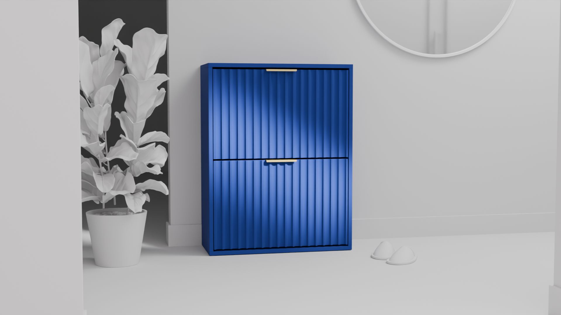 Идеальный порядок в прихожей - Сборка стильной обувницы в 3D