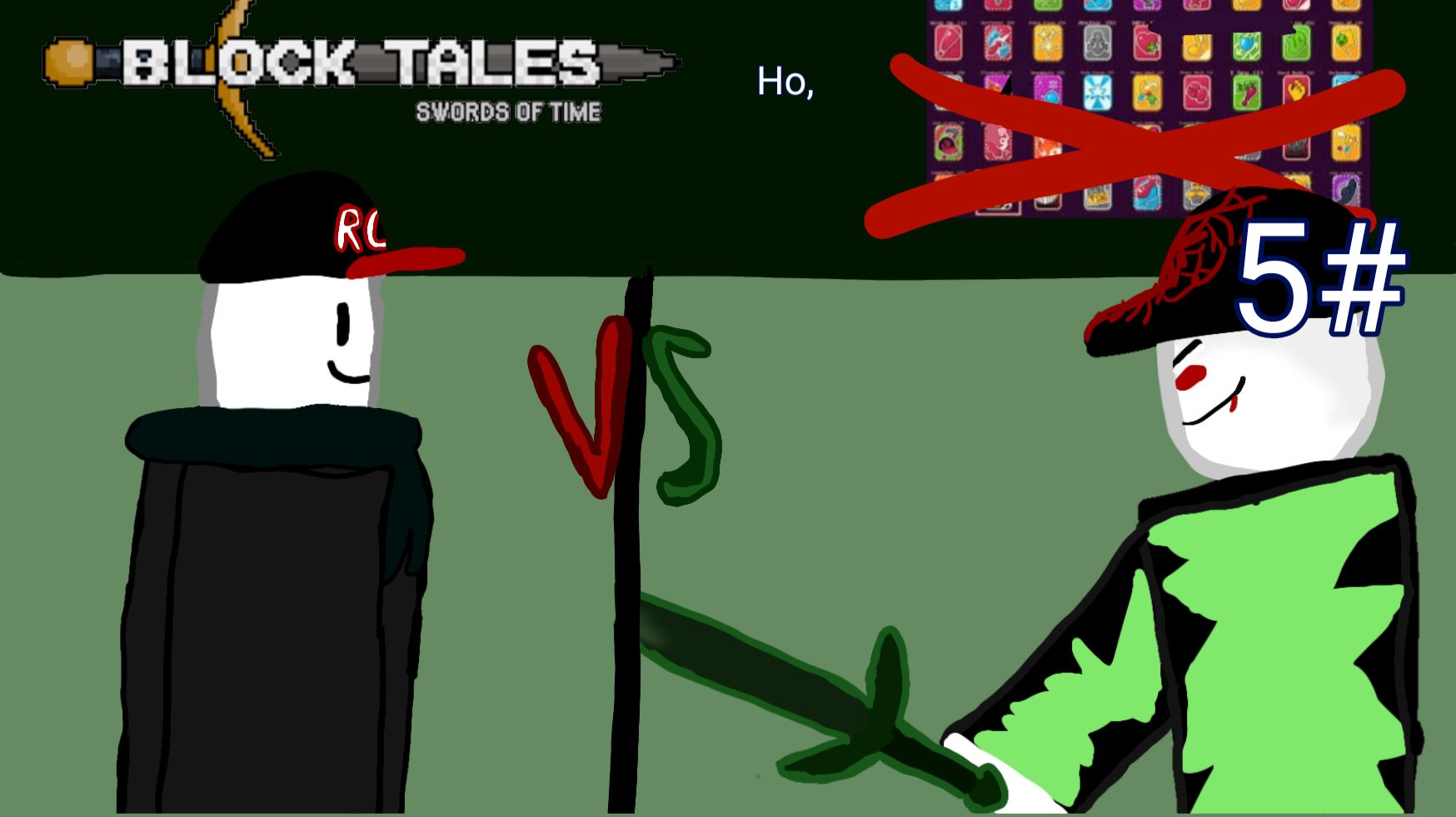 5#:Прохождение Block tales без карточек! 
| Roblox | Block tales |