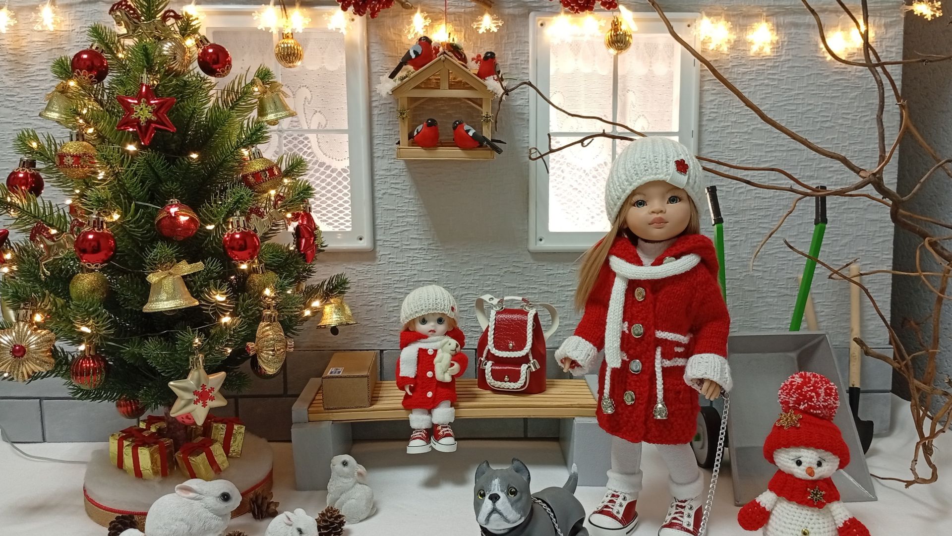 Зимняя прогулка.