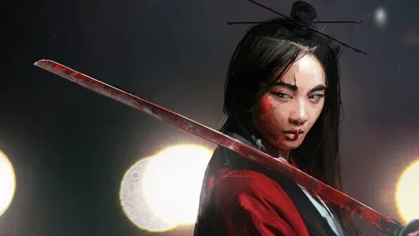 Onee Chanbara Origin— 10 часть прохождения с комментариями игра в жанре hack-and-slash экшен, ремейк