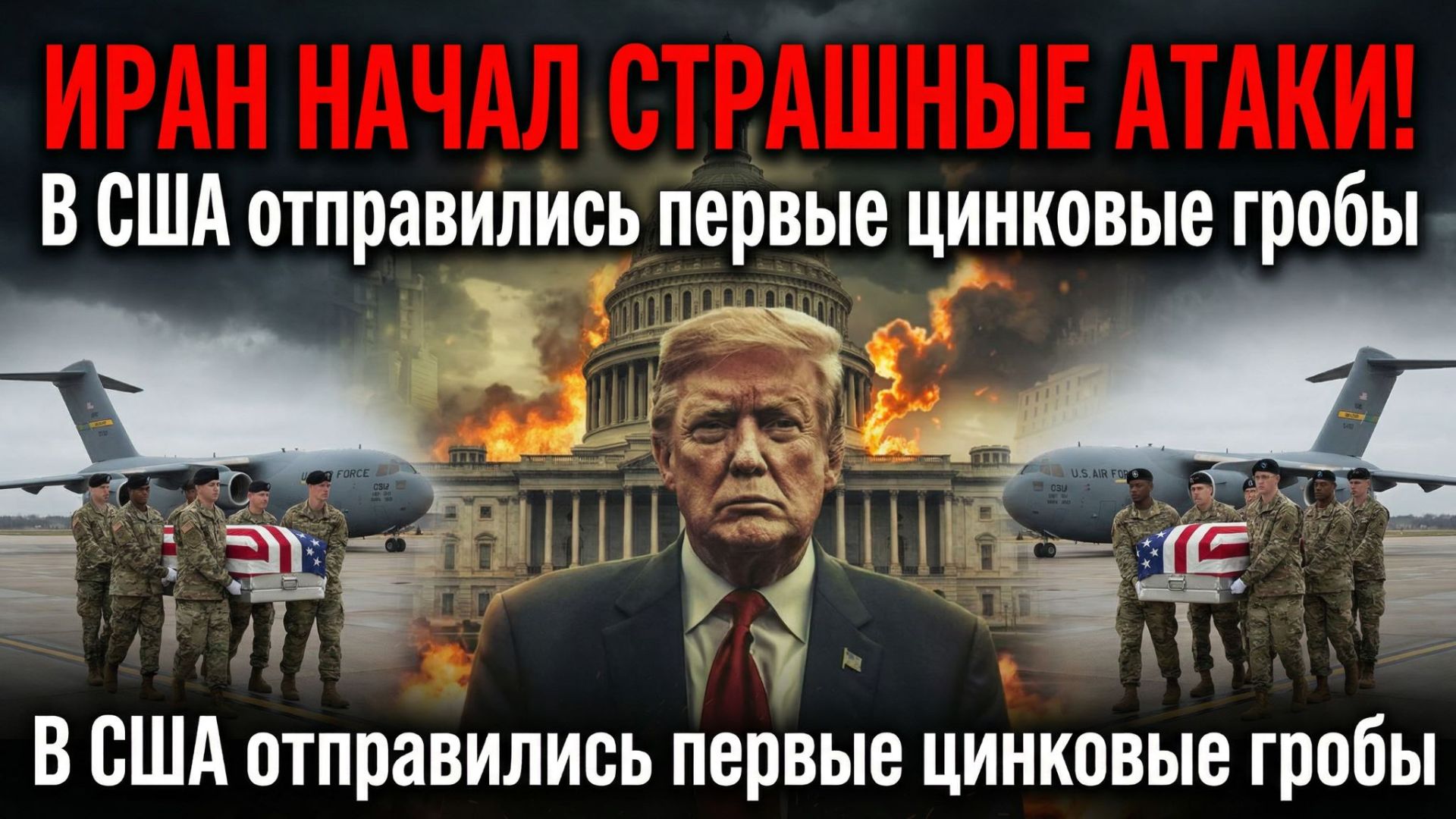 Иран Начал Страшные Атаки! В США отправились первые цинковые гробы