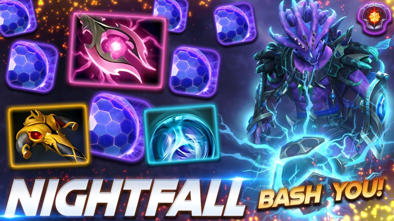 Nightfall Faceless Void - BASH YOU! — профессиональный геймплей в Dota 2 [Смотри и учись]