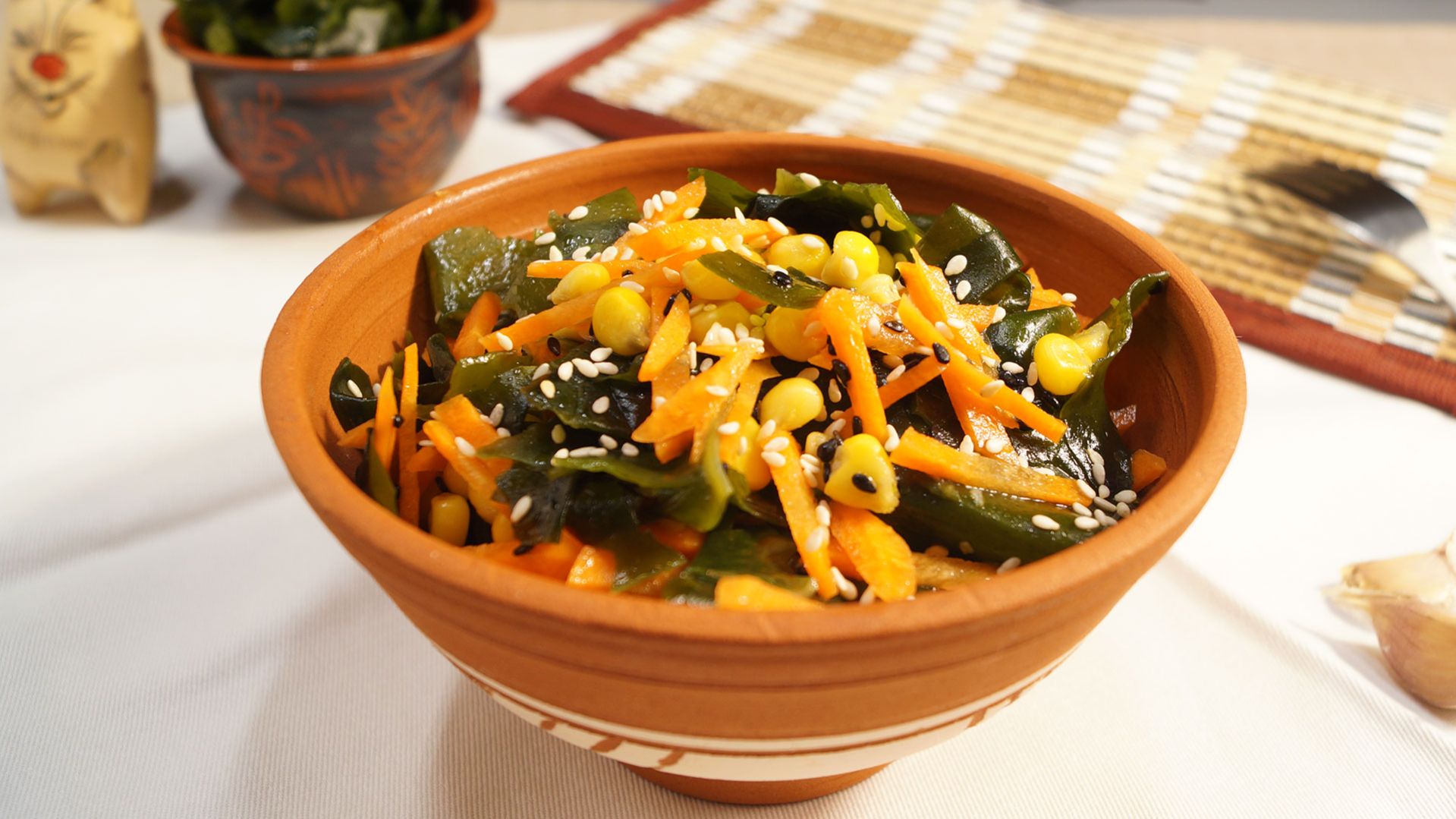 ВОДОРОСЛИ. Суперфуд. Морские водоросли для салата. Водоросли Вакаме. Салат с водорослями