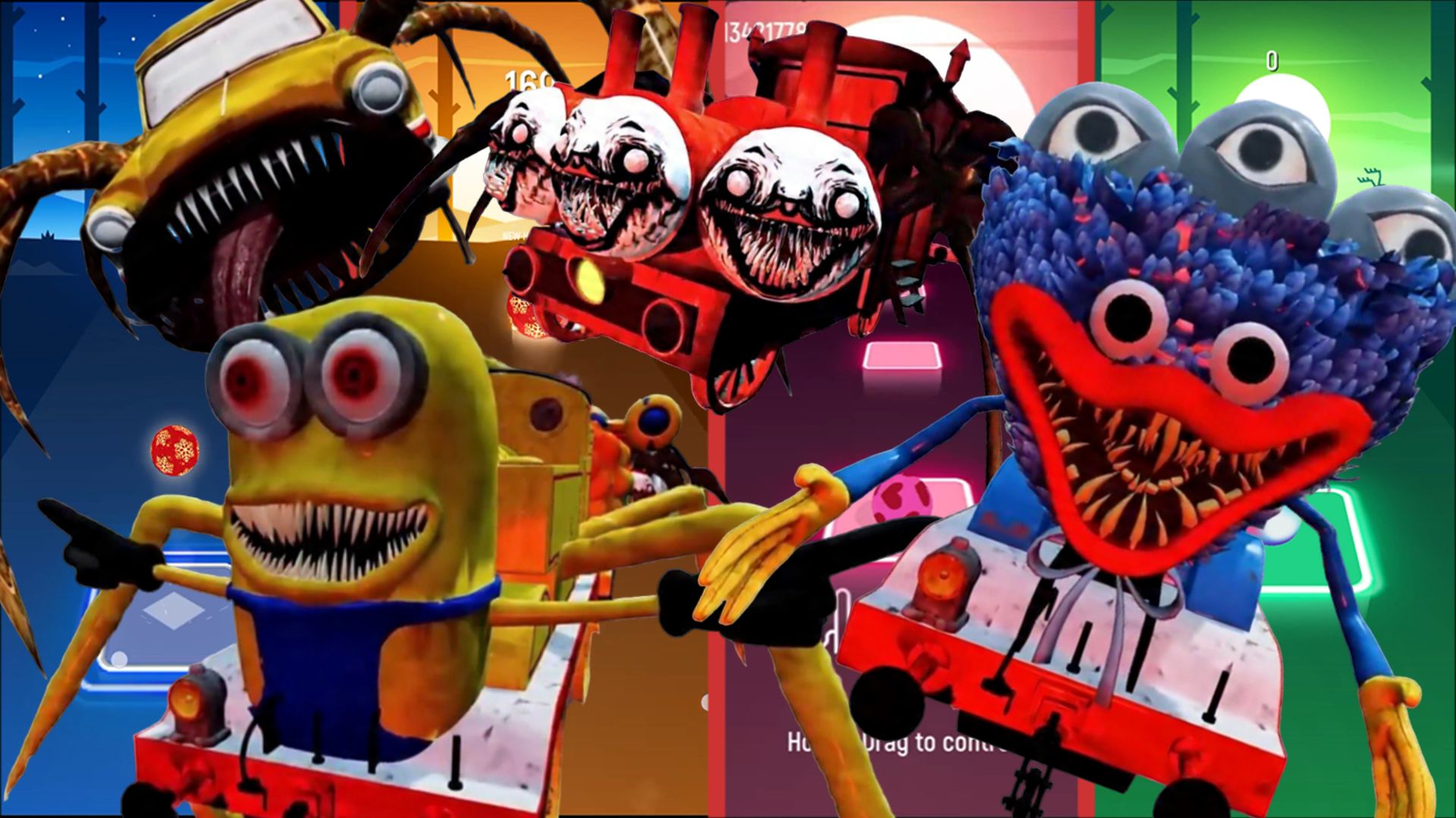 Monsters COFFIN DANCE & TILES HOP Ep. 12