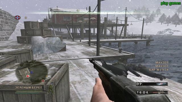 прохождение  игры Commandos Strike Force #4  без комментариев