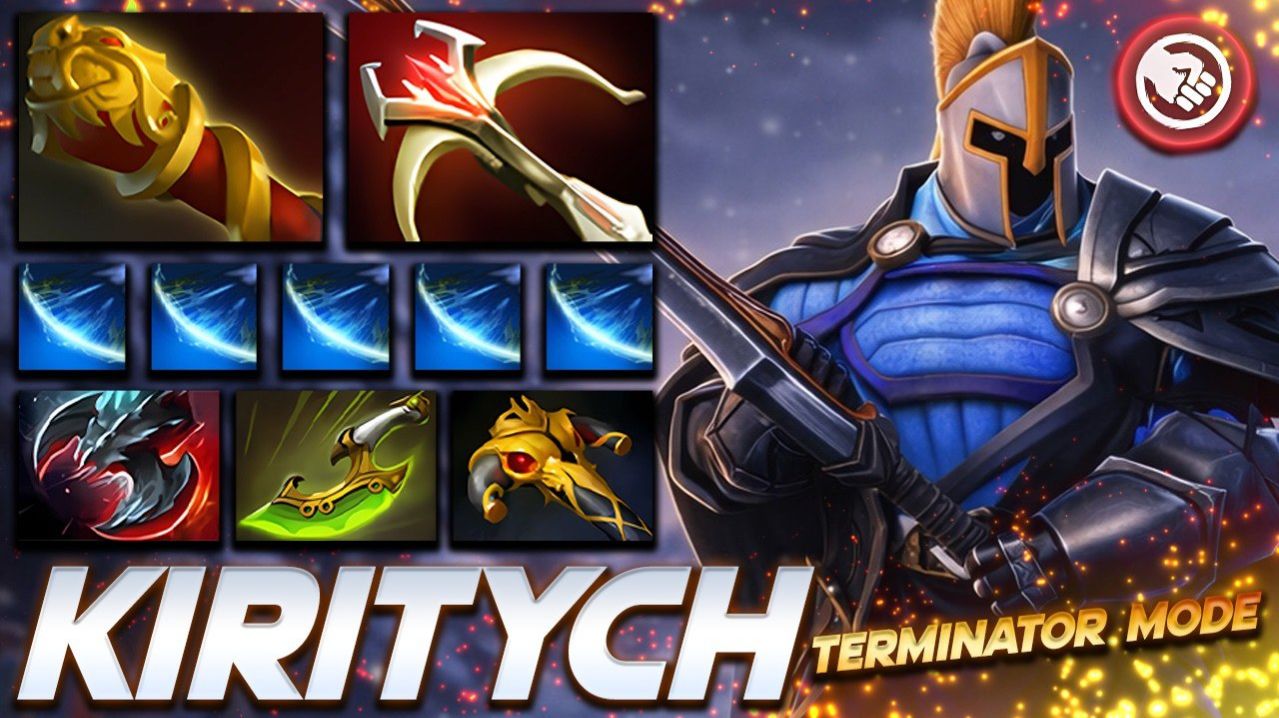 Kiritych Sven Terminator Mode — профессиональный геймплей в Dota 2 [Смотри и учись]