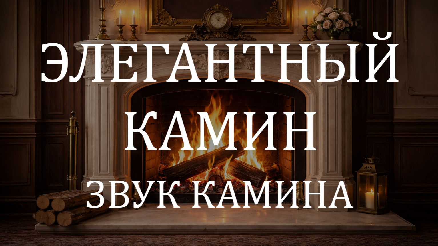 Камин и звук огня 🔥 10 часов | Треск дров для сна и глубокого расслабления