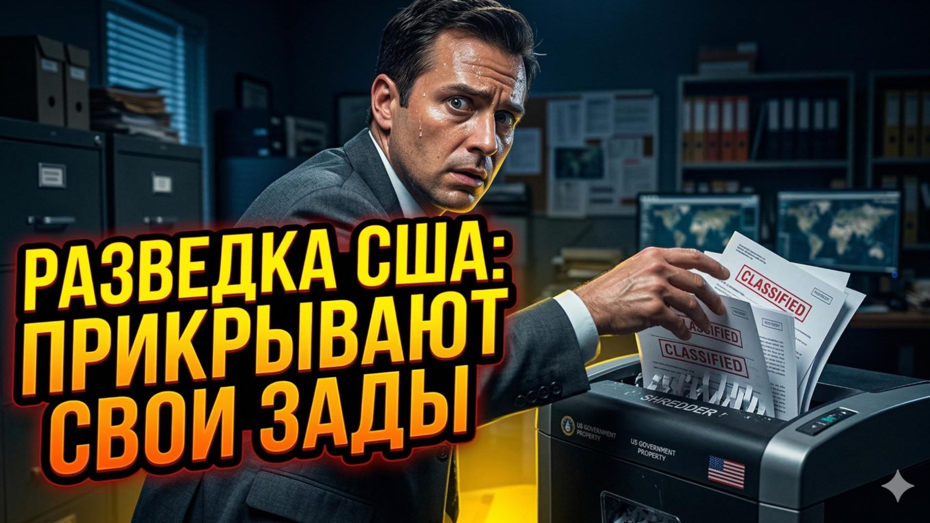 🇺🇸 🚨Ларри Джонсон | ПРОВАЛ ГОДА: Разведка США в панике заметает улики. Скандальные документы