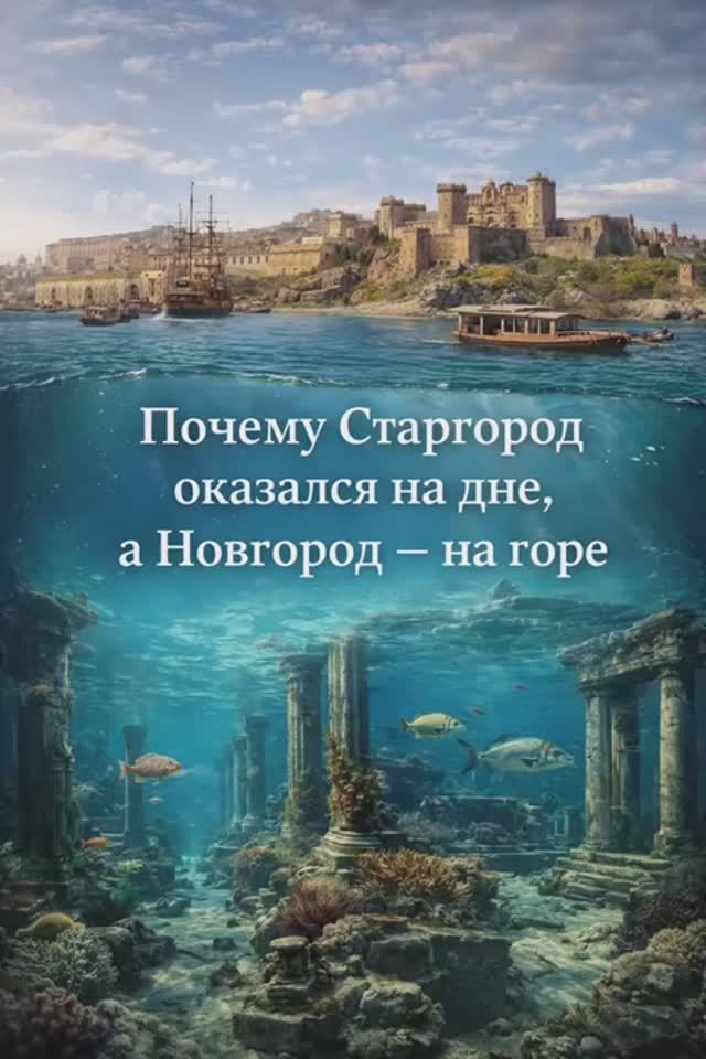 Почему Старгород оказался на дне, а Новгород - на горе