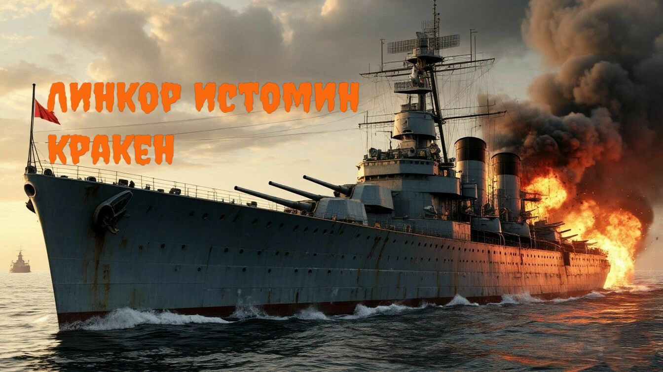 Мир кораблей. Легендарный бой на линкоре Истомин. Кракен.