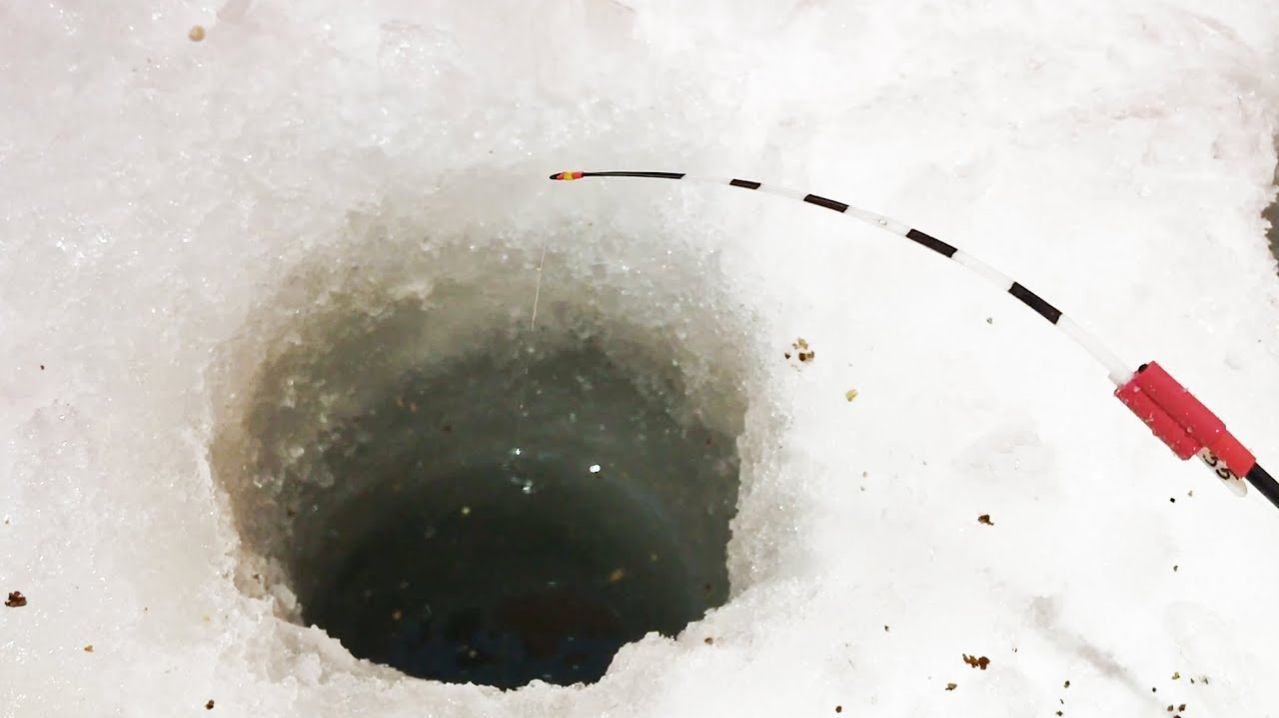 ЗИМНЯЯ РЫБАЛКА. РЫБА НЕ ЗНАЛА ПРИМЕТУ И ОТЛИЧНО КЛЕВАЛА НА ЧЕСНОЧНОЕ