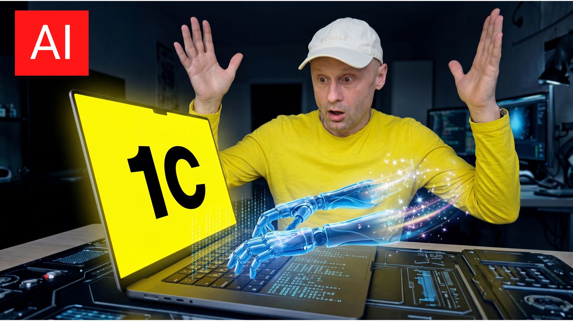 1С: ИИ пишет весь код без человека: магия нейросетей
