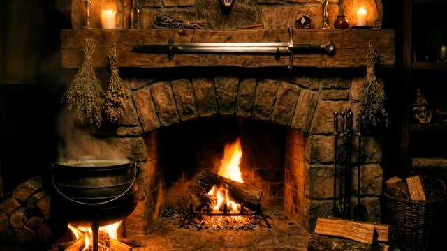 Весенний очаг - Нежная музыка средневекового дома, фоновая музыка для отдыха