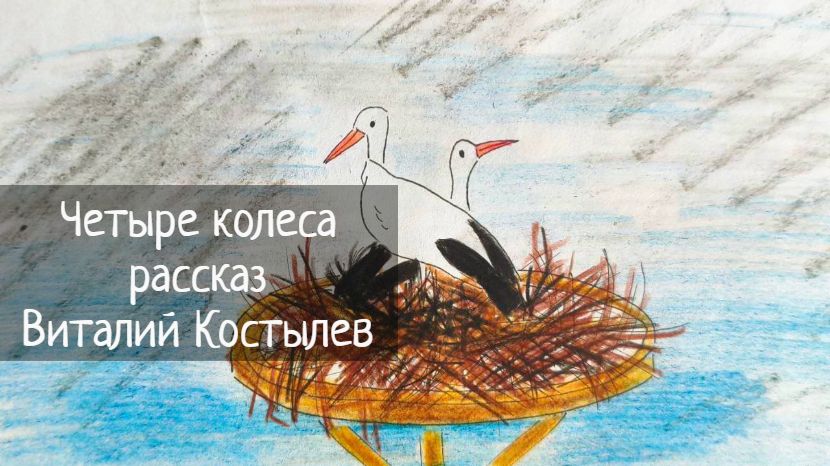 Четыре колеса / Виталий Костылев / рассказ ДЕТЯМ