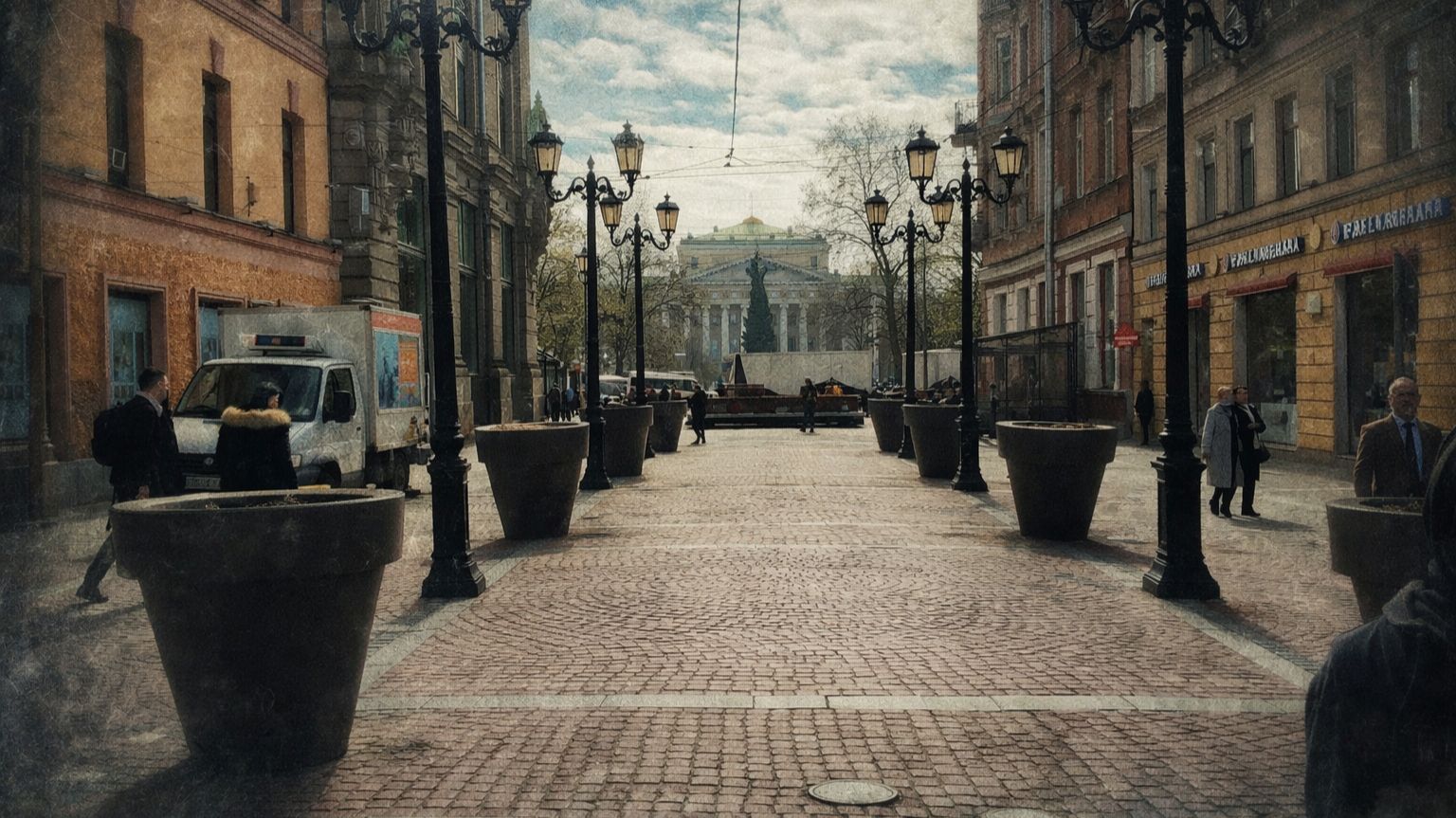 Белинского, Караванная, Малая Садова (Апрель 2025)