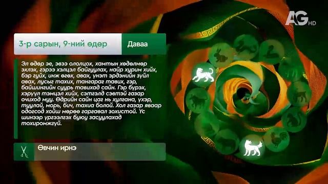 Зурхай - 9 марта