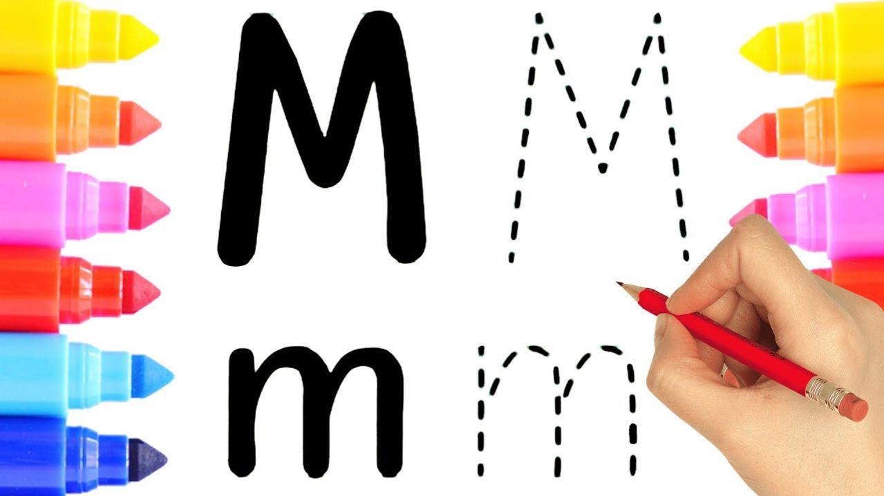 Английский алфавит для детей/Буква M