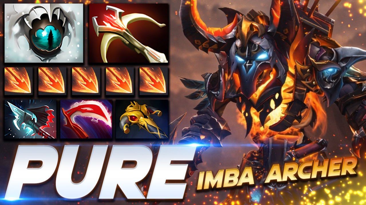 Pure Clinkz - IMBA ARCHER — профессиональный геймплей в Dota 2 [Смотри и учись]