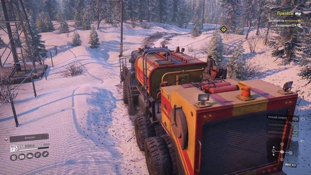 прохождение Snowrunner Аляска (США) часть 26 без комментариев