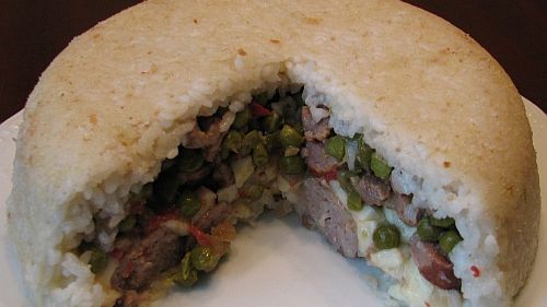 Сарту ✧ Итальянская рисовая запеканка с начинкой