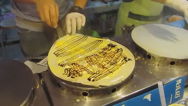 Вкусняшка на Джомтьен найт маркет Ночной рынок в Паттайе