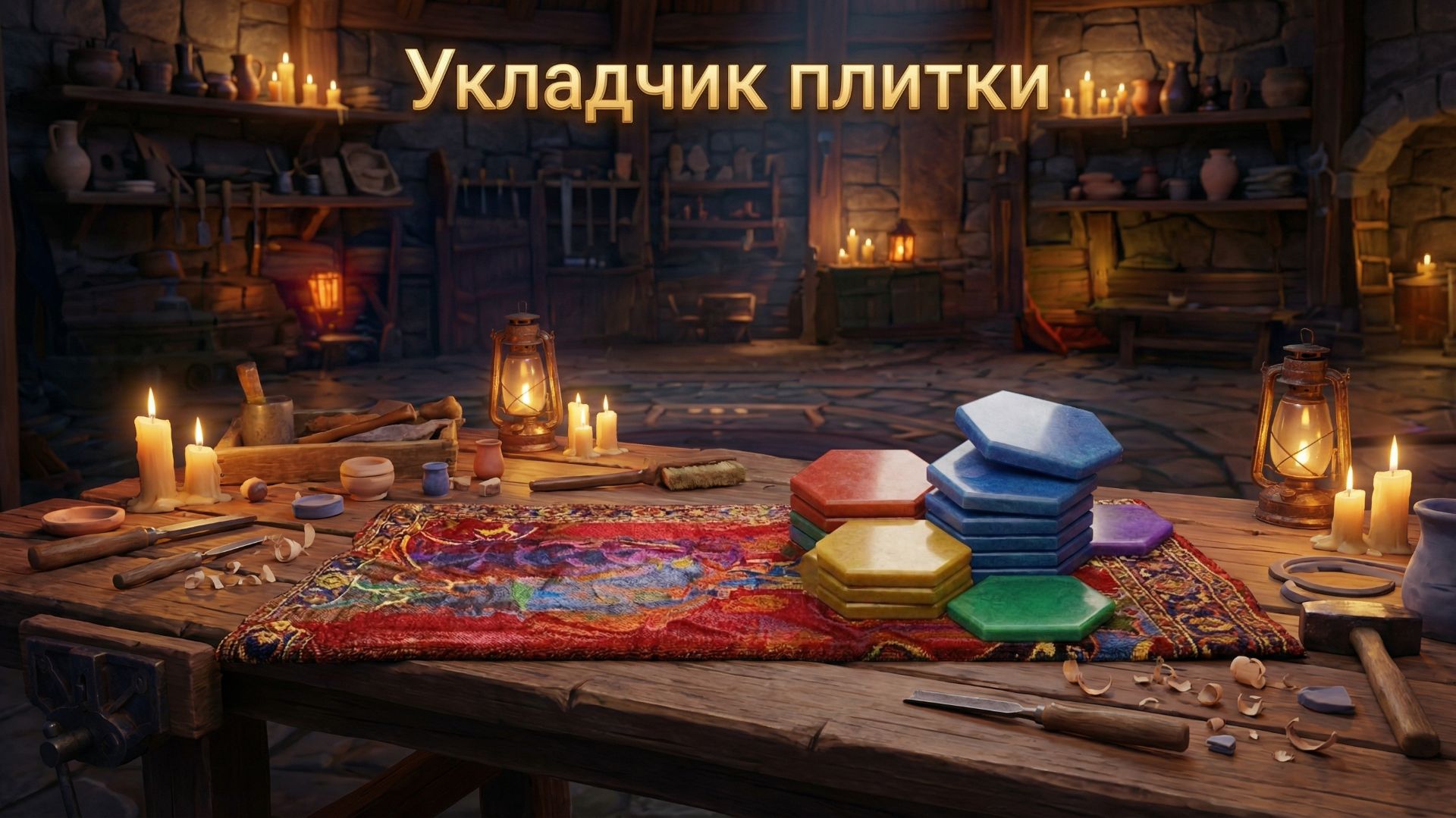 Puzzles and Conquest MiniGamer - «Укладчик плитки»