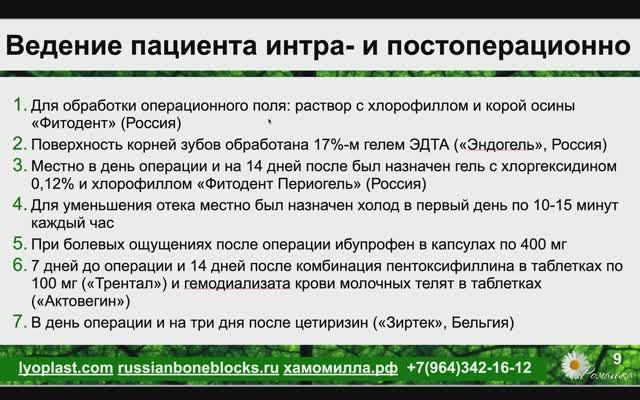 Метаболический менеджмент мягких тканей Часть 4