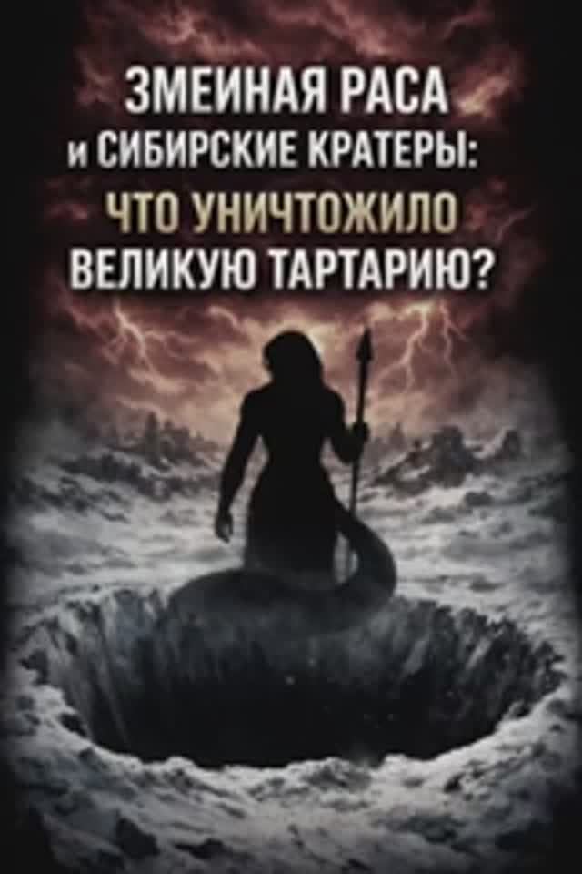 Змеиная раса и сибирские кратеры : что уничтожило великую Тартарию ? Часть 1/2