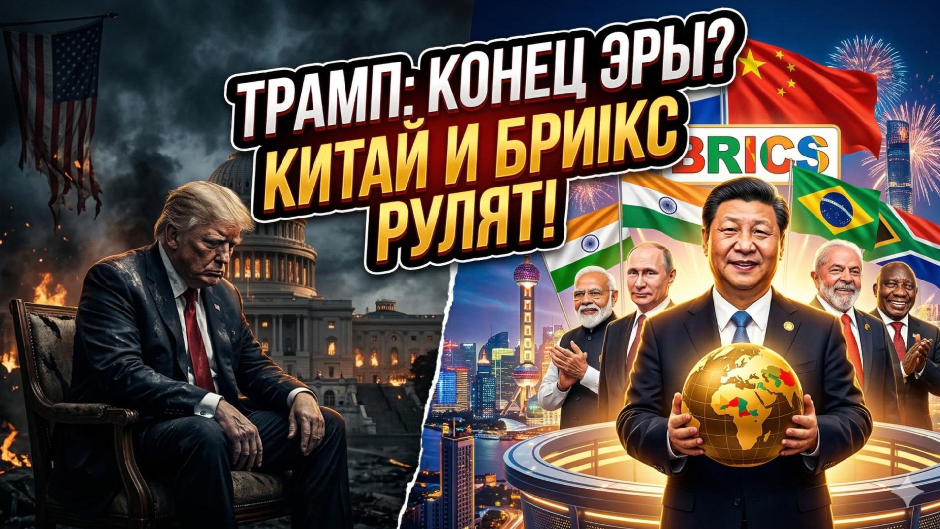 💥Алистер Крук | Если Трамп уступит: что ждет Иран, Китай и БРИКС?