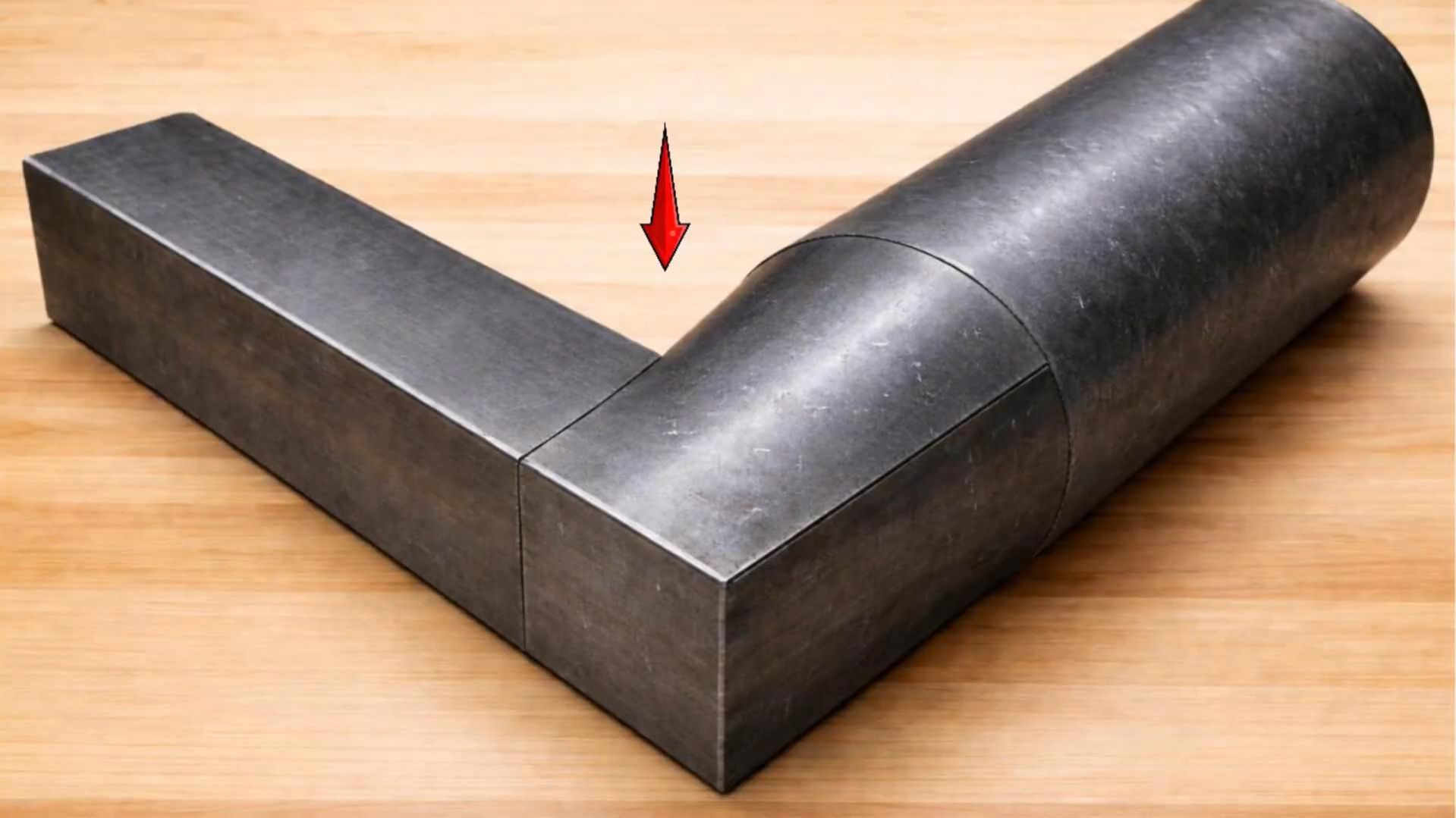 Как разрезать для сварки квадратную и круглую трубы разного размера.