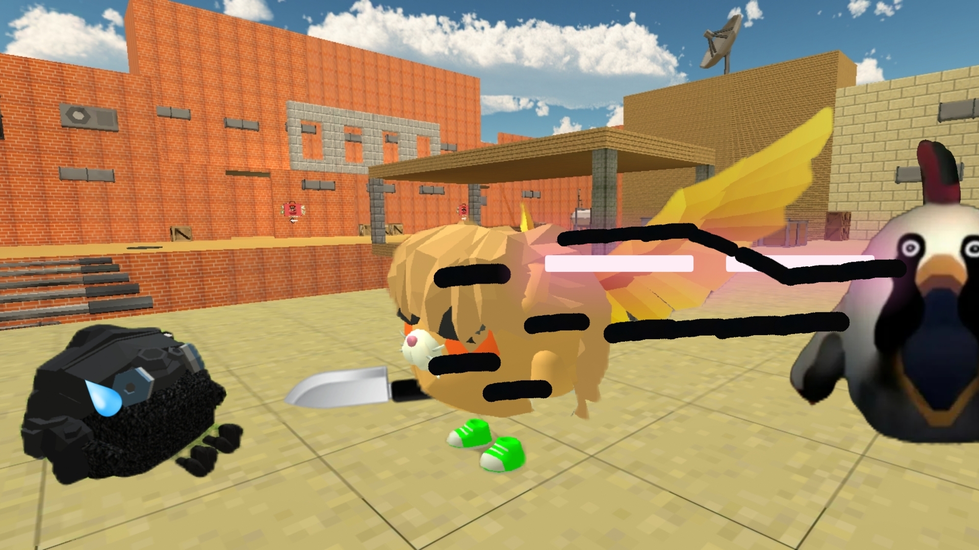 ПРИЗЫВ ЧЕРНИЛЬНОЙ КУРИЦЫ В ЧИКЕН  ГАН !!!