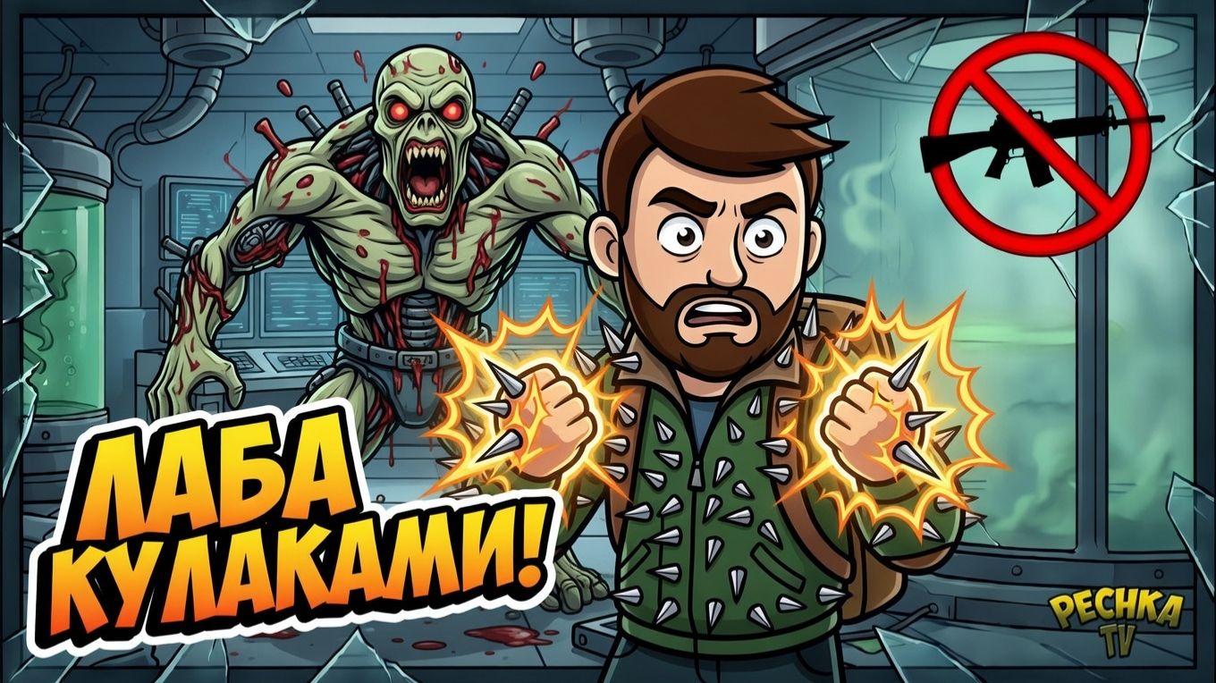 КАК ПРОЙТИ ХАРД ЛАБУ КУЛАКАМИ! Босс Падальщик МК 7 | Pechka TV