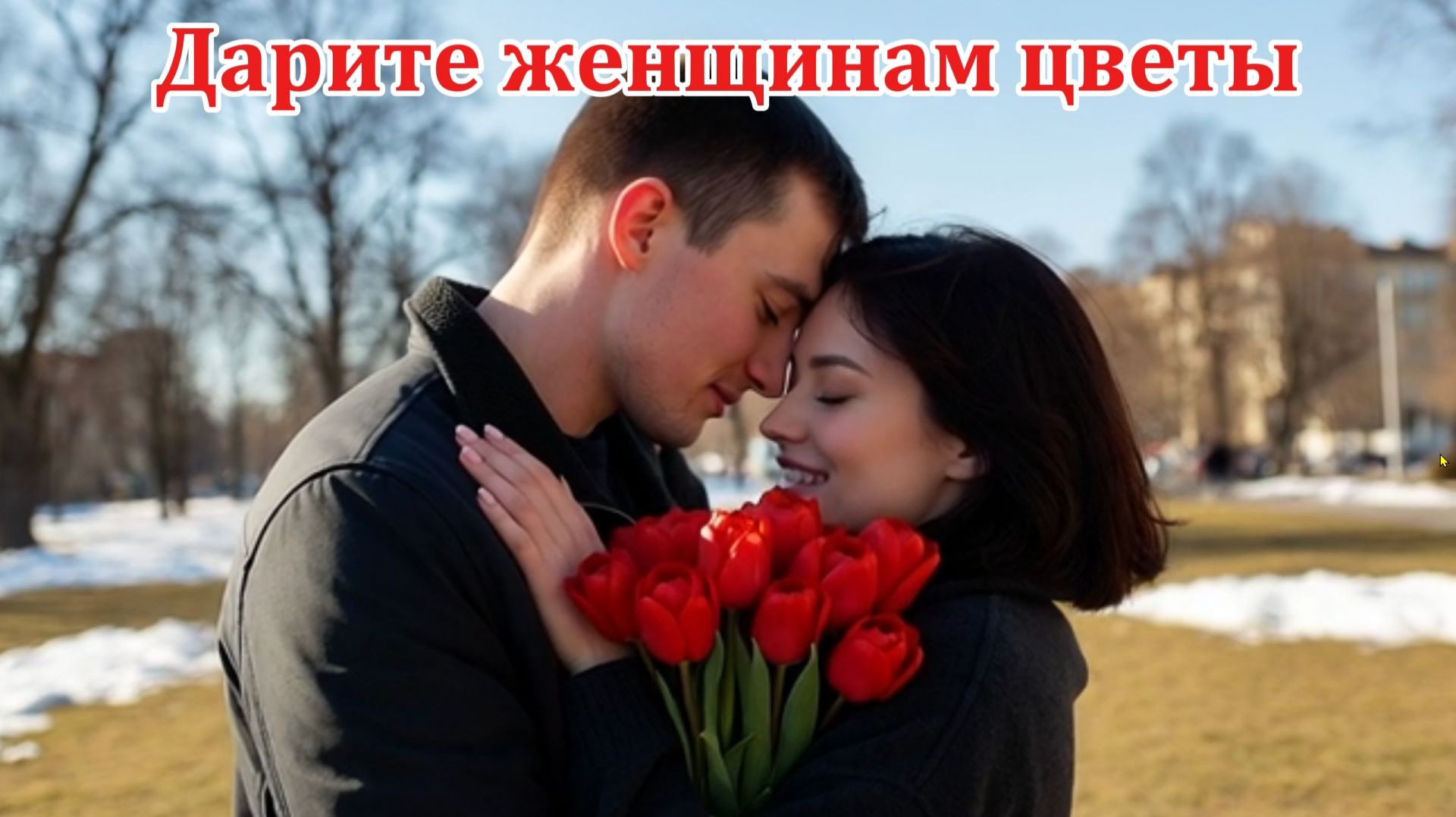 "Дарите женщинам цветы!" - с Праздником 8 Марта всех женщин!