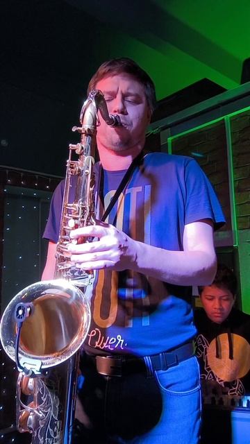 Hey Hey Pretty Mama - Rockin'Dad #blues #jazz #saxophone #solo