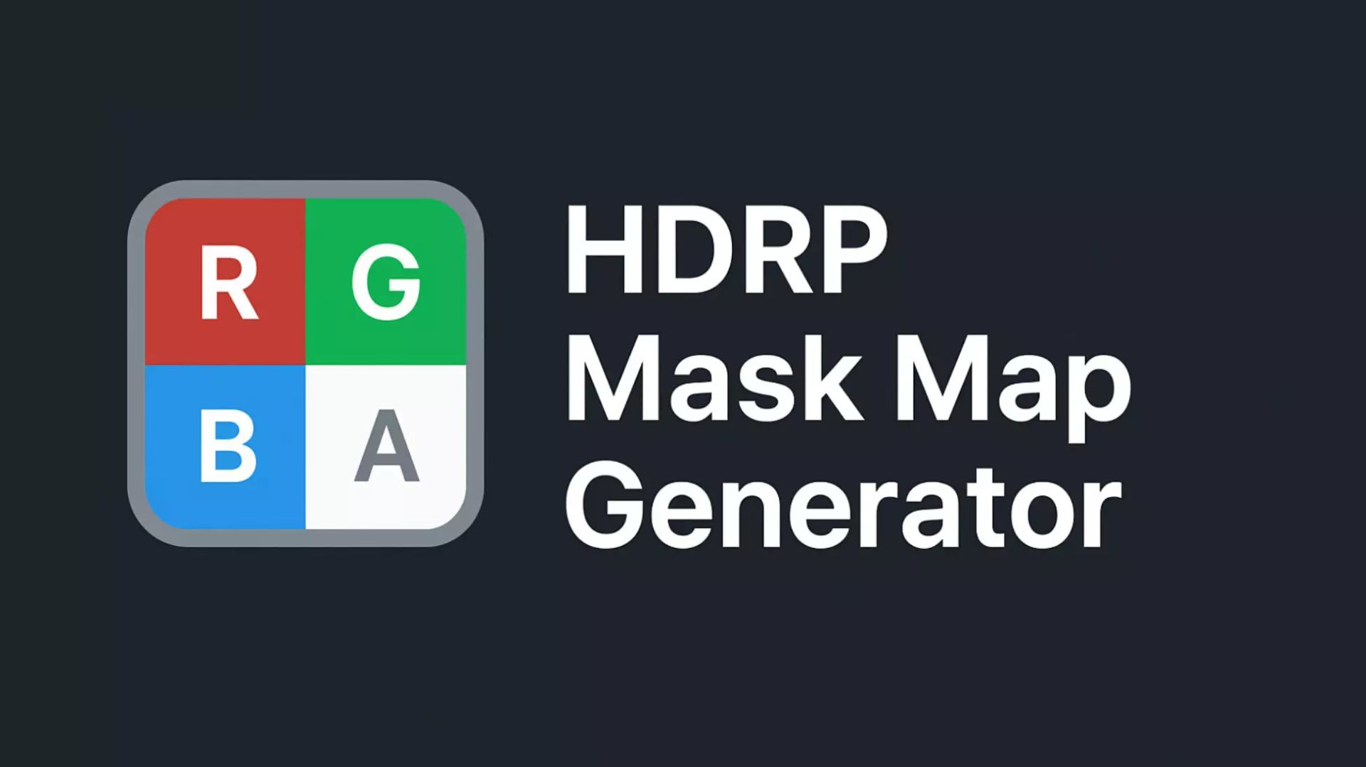 Asset Unity - HDRP Mask Map Generator (Генератор карт масок HDRP)