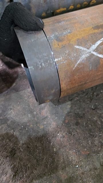 Пример! какой должен быть замок на колонковой трубе.