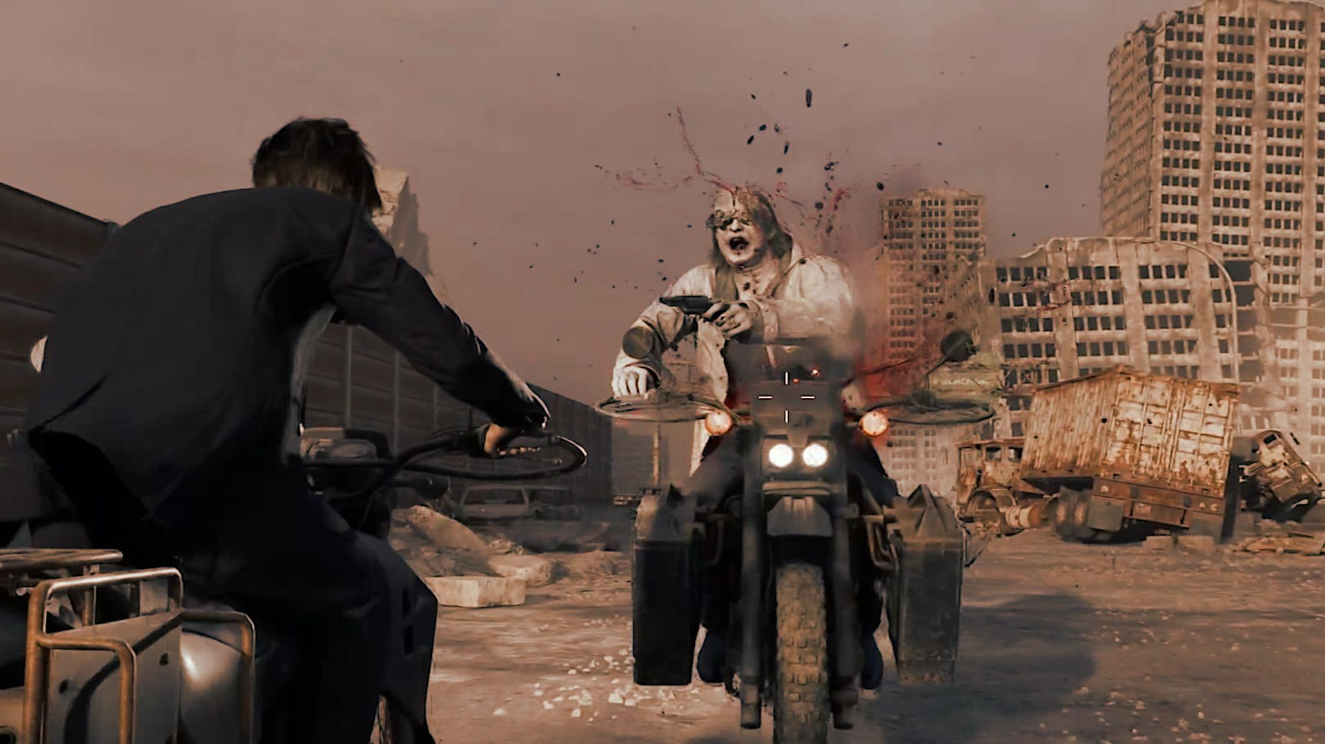 Resident Evil Requiem Леон против Виктора Гидеона часть 1 сложность "Безумия"