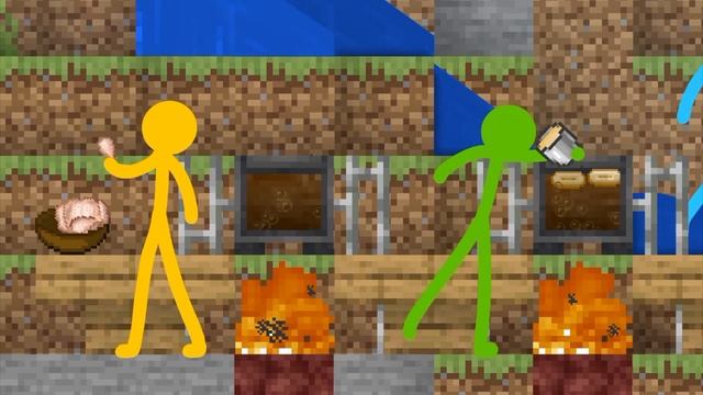 стикмены русская озвучка (моя озвучка)