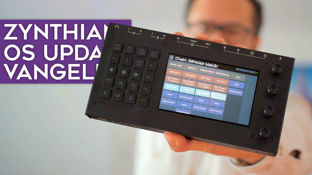 Zynthian Playing Vangelis