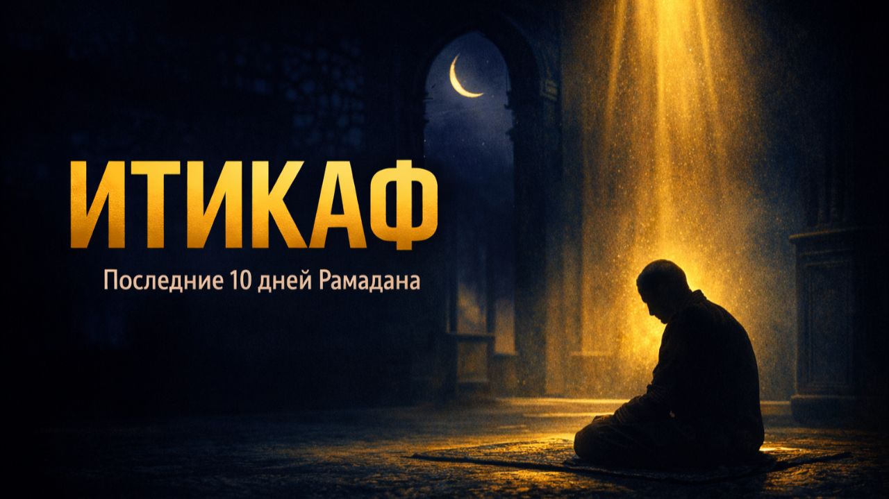 Итикаф в последние 10 дней Рамадана — Сунна Пророка ﷺ и великая милость Аллаха ﷻ